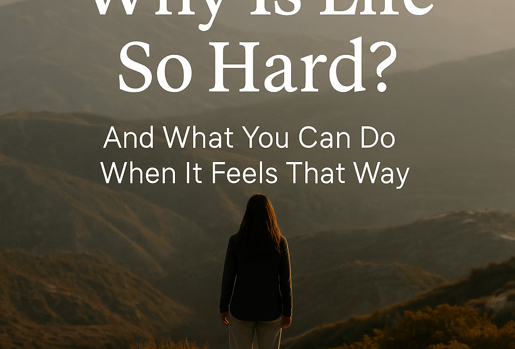 Why Is Life So Hard? Use This 3-Step Mental Strength Framework